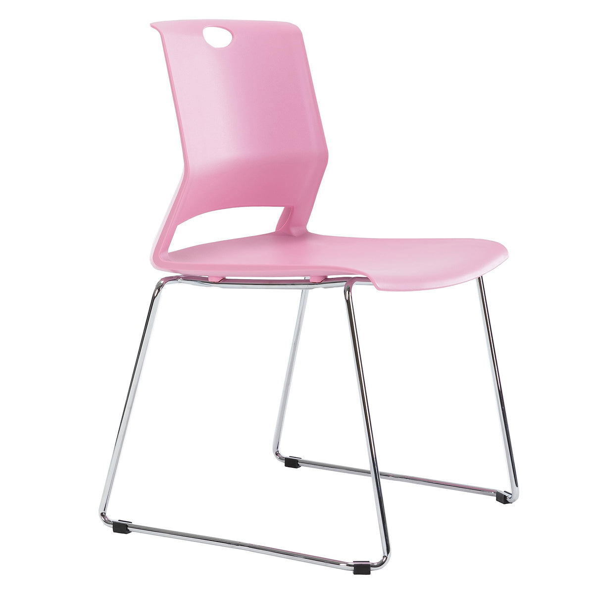 Classroom Chairs Set of 4, Pink Chairs for School, Sturdy Chairs for C ...