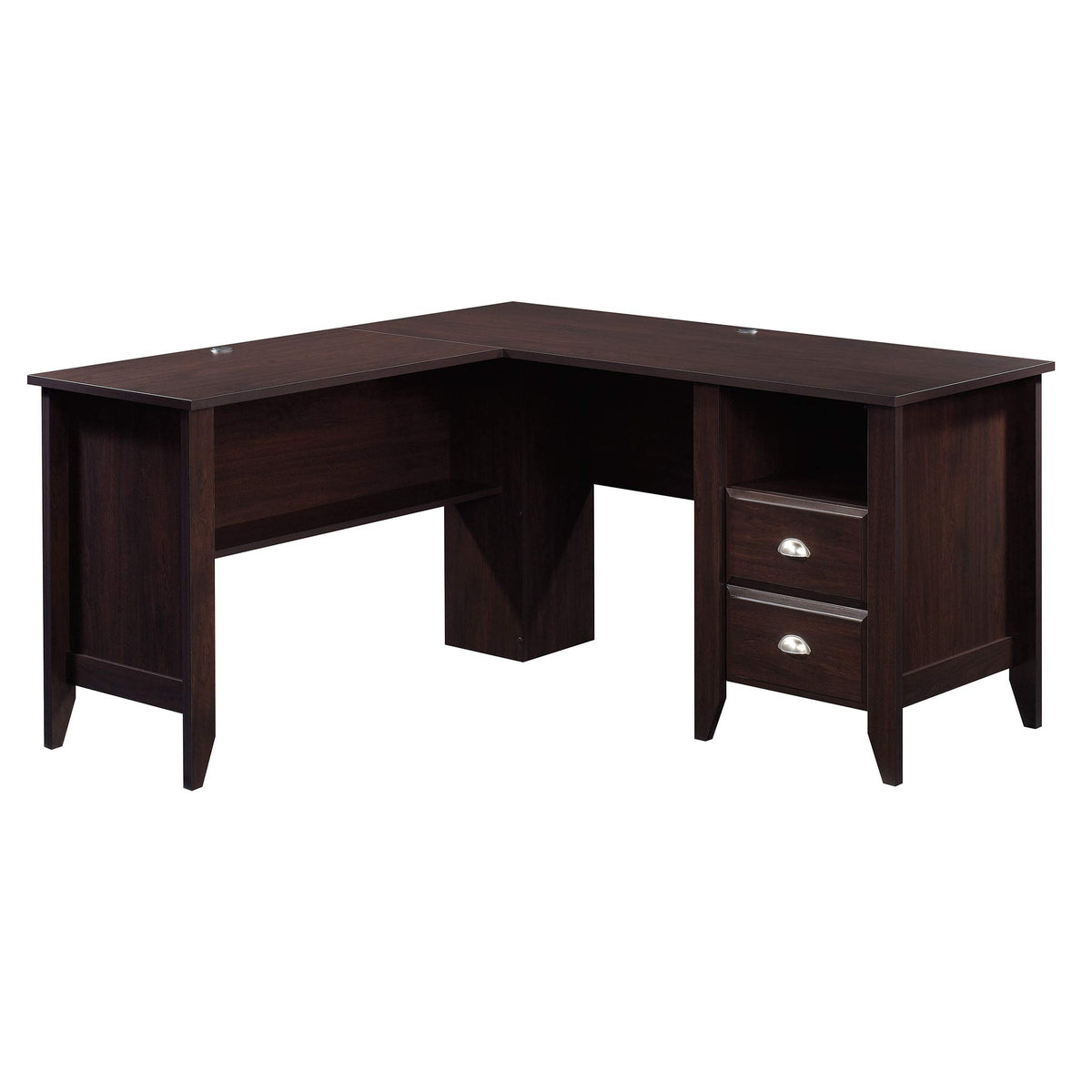 Shoal Creek L-Desk, Jamocha Wood finish – Bircata