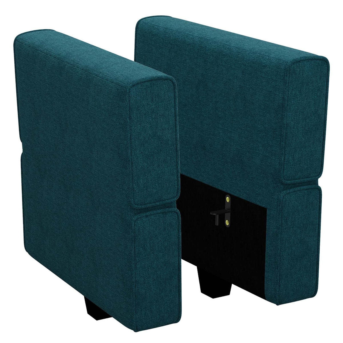 Fabric Modular Sectional Sofa Armrest Backrest Module Couch Side Secti ...