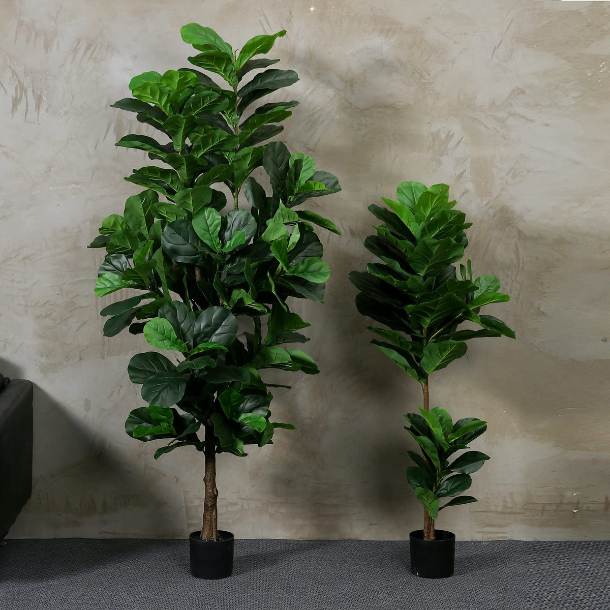 FLOWORLD Fiddle Leaf Fig Tree 6ft Tall Artificial Tree in Pot Fake Fic ...