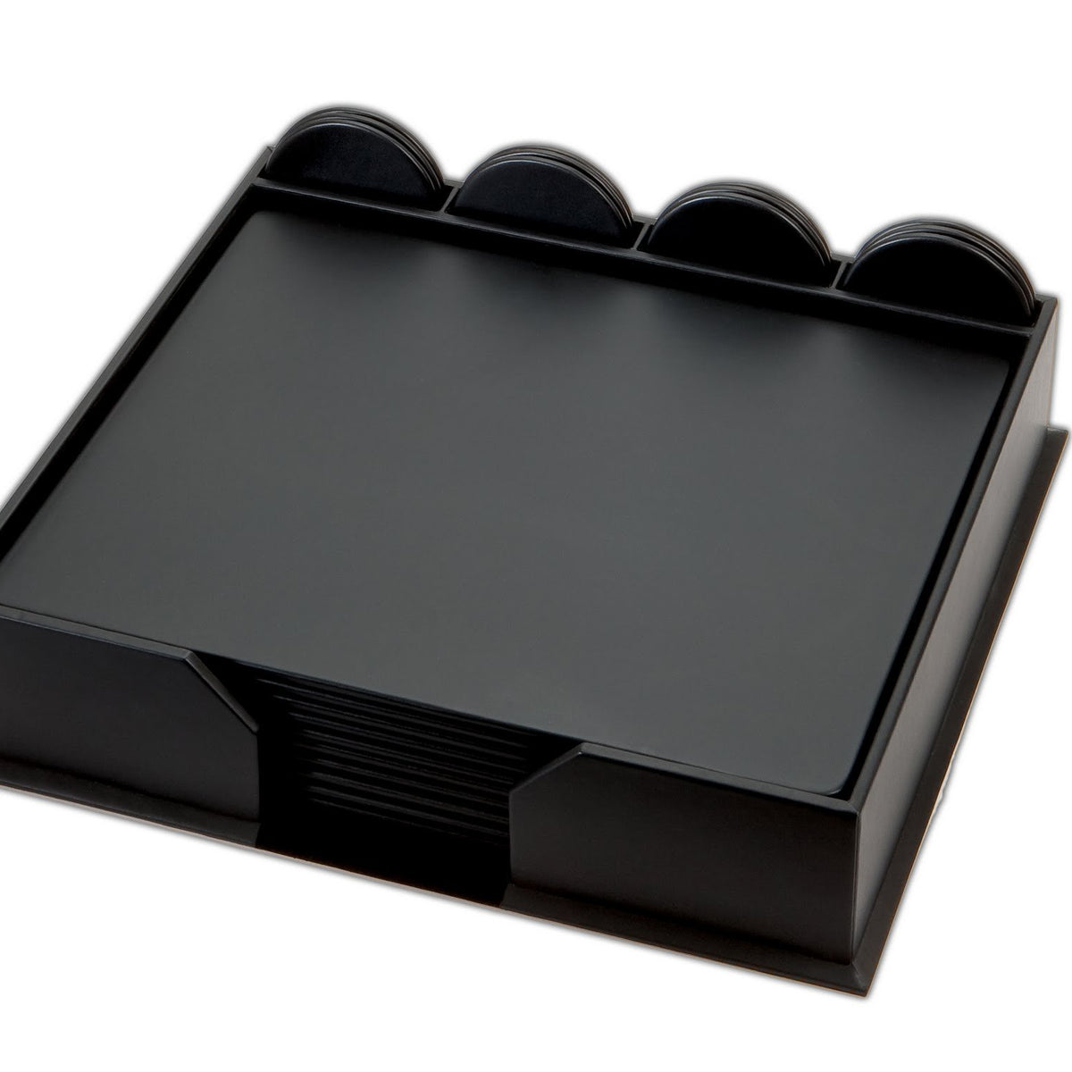 Conference Room Set - Luxury Leather Coasters & Desk Blotters for Conf ...