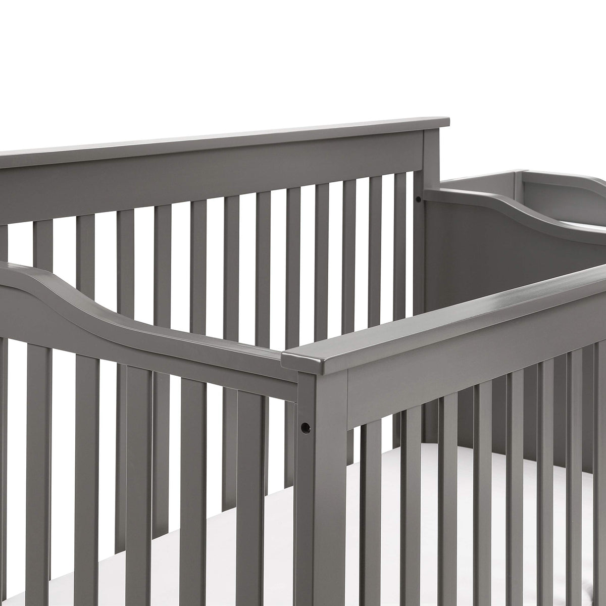 DaVinci Piedmont 4-in-1 Convertible Crib and Changer Combo in Slate ...