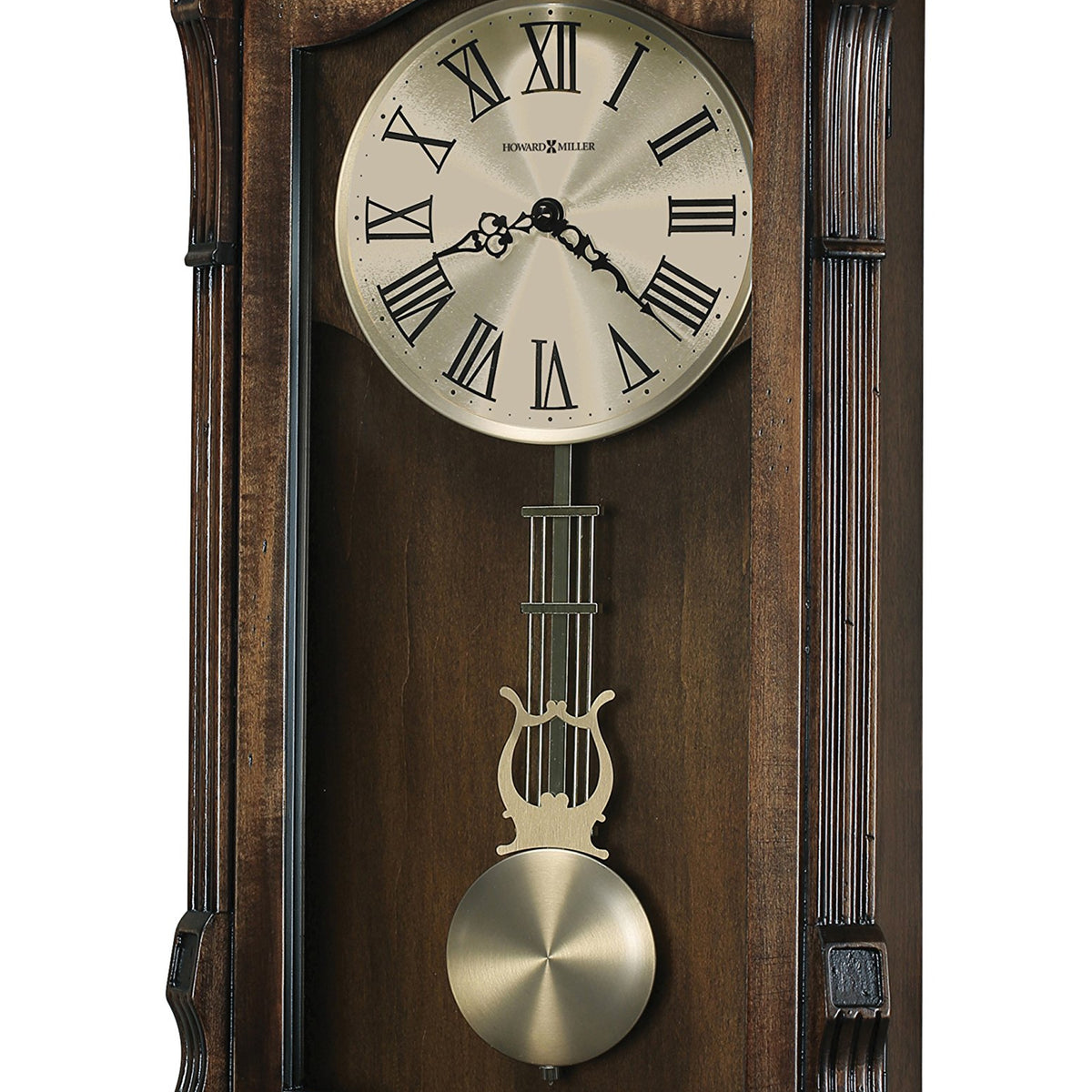 Agatha Wall Clock 625-578 – Acadia Finish with Quartz, Triple-Chime Mo ...
