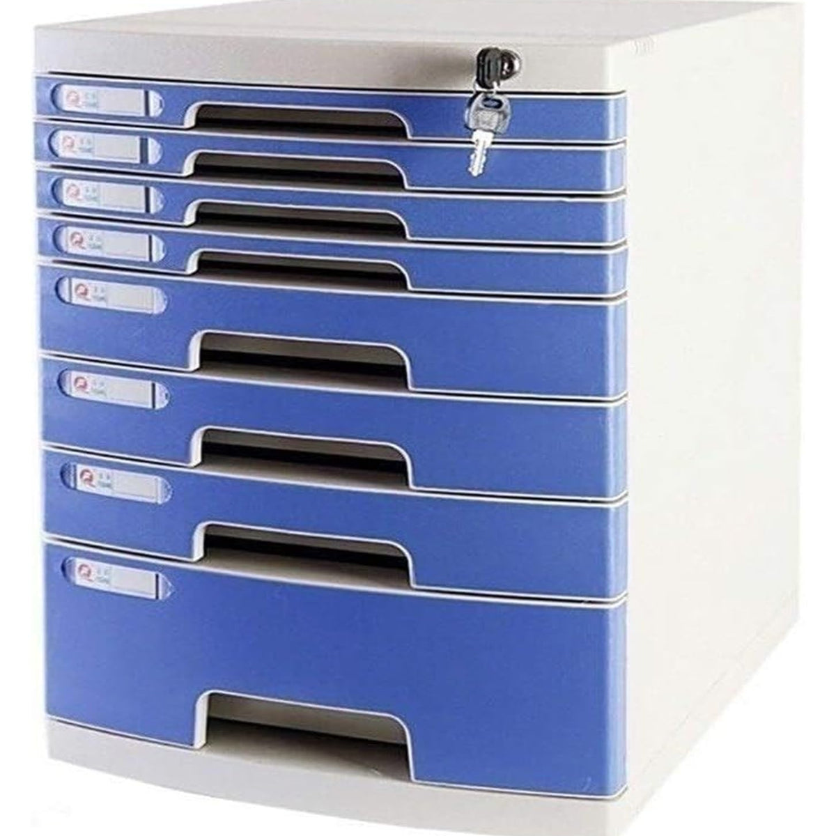 Lockable File Cabinet – Desktop Storage Organizer for Office & Home ...